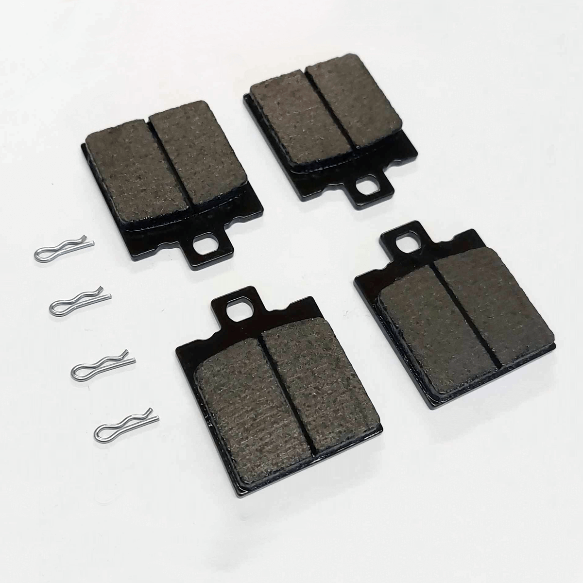 Harrison Billet 4 Piston Caliper Full Pad Set (Two Pair ) With Clips B